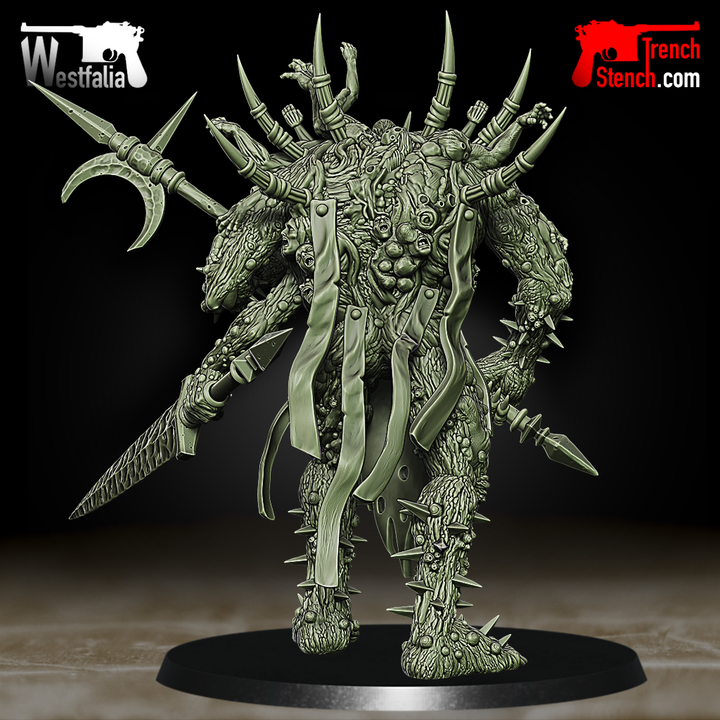 3D Printable Seething Black - Desecrated Saint by Trench Stench