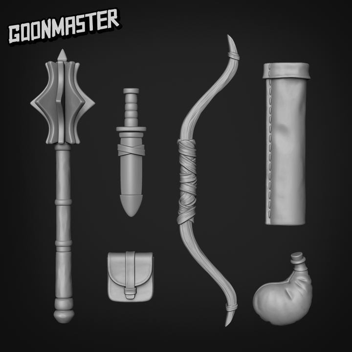 3D Printable Bits Box 60 by Goon Master