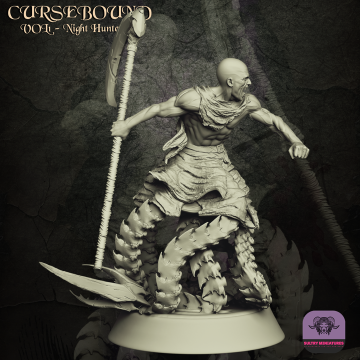 3D Printable Sultry Miniatures - CurseBound Vol.1- Night Hunters ...