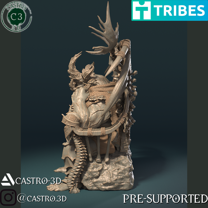 3D Printable Yurgir the Orthon - BG3 Collection by Castro3D