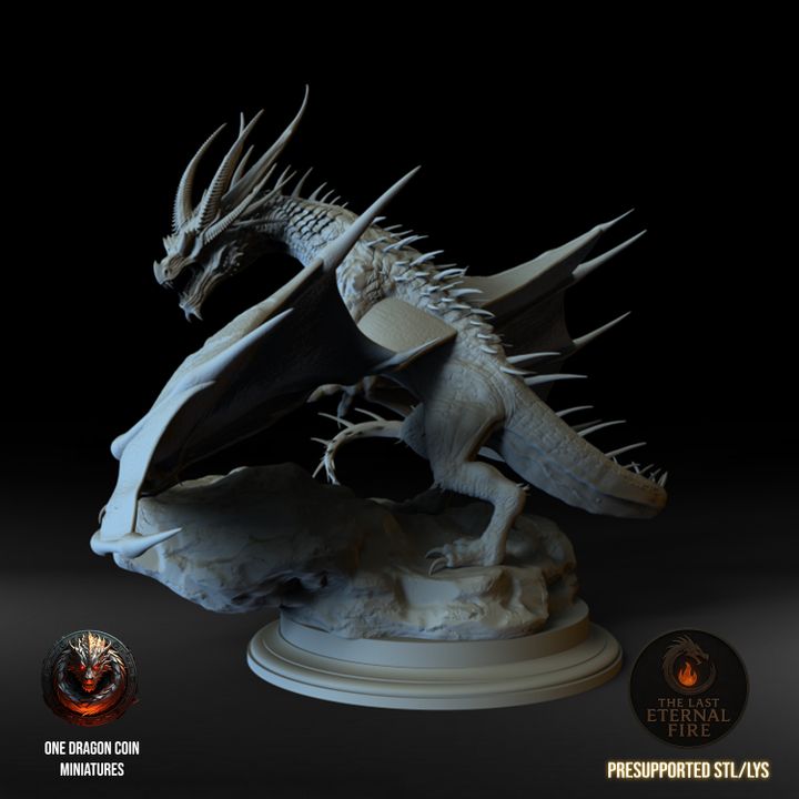 3D Printable THE LAST ETERNAL FIRE DRAGON - COLLECTION by Spirit of ...