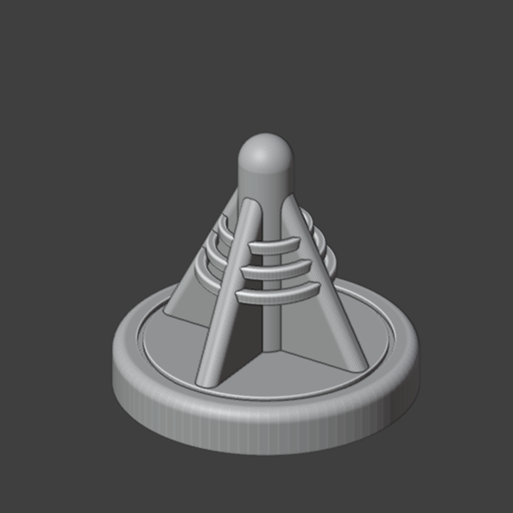 3D Printable Space Combat Activation Token STL – Miniature Tabletop ...