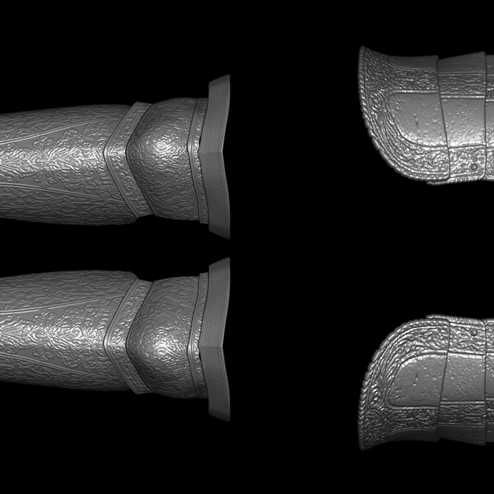 3D Printable PREMIUM OATHSEEKER & NEEDLE KNIGHT LEDA FULL PLATE ARMOR ...