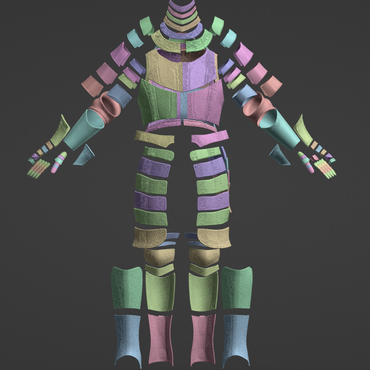 3D Printable PREMIUM OATHSEEKER & NEEDLE KNIGHT LEDA FULL PLATE ARMOR ...