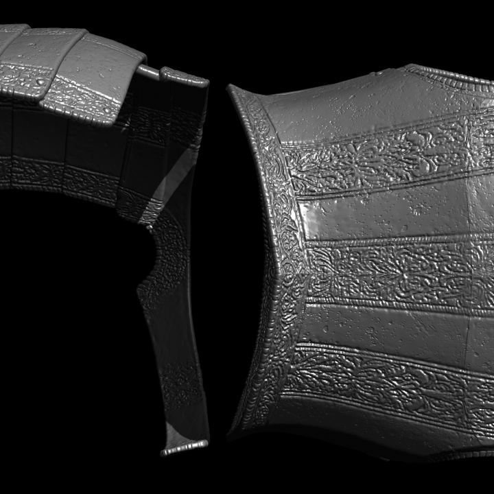 3D Printable PREMIUM OATHSEEKER & NEEDLE KNIGHT LEDA FULL PLATE ARMOR ...