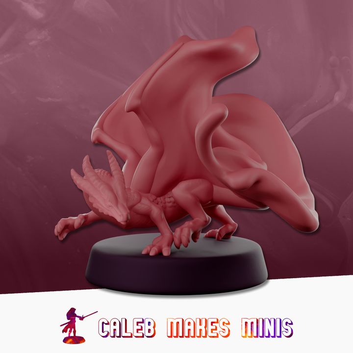 3D Printable Shoulder Dragon - Familiar [PRE-SUPPORTED] | Dragonborn II ...