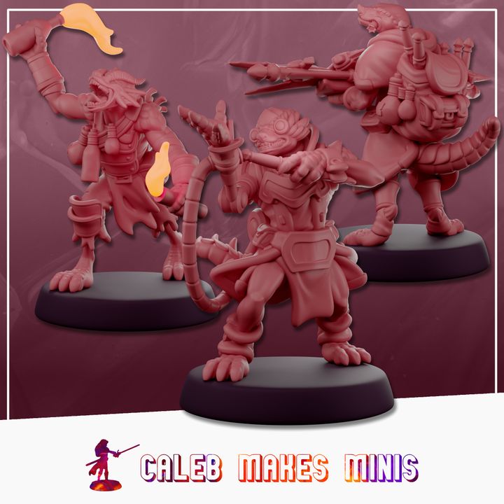 3D Printable Kobold Tinkerers - Collection [PRE-SUPPORTED] | Dragonborn ...