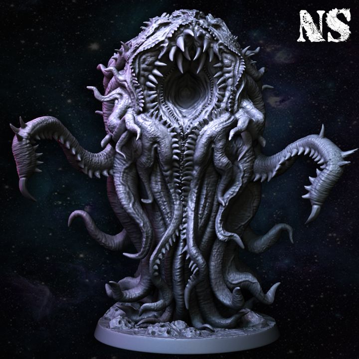 3D Printable Court of Azathoth - Miniatures Collection by NS Miniatures
