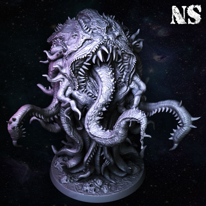 3D Printable Azathoth, The Sleeping Chaos by NS Miniatures