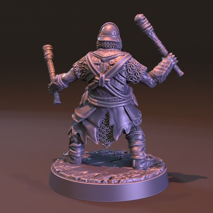3D Printable Morod-Dor Orc Drummer by Papel 3D