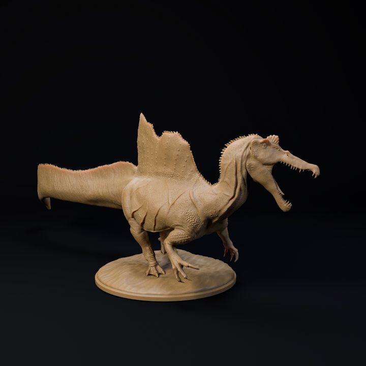 3D Printable Spinosaurus 32mm scale - pre-supported dinosaur by Dino ...