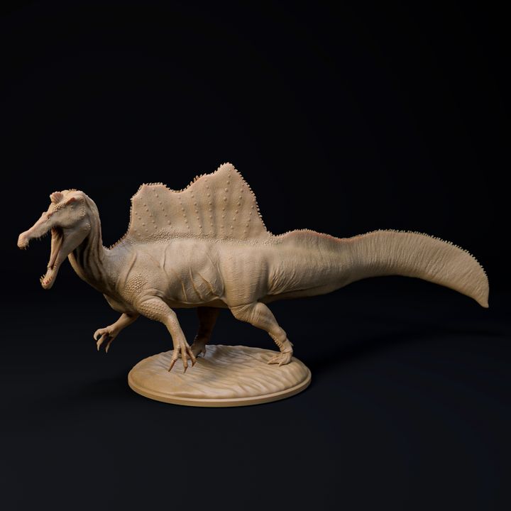 3D Printable Spinosaurus 32mm scale - pre-supported dinosaur by Dino ...