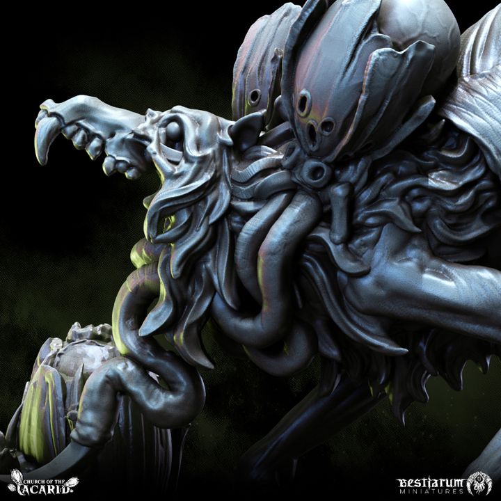 3D Printable Infested Wolves | Church of the Acarid | Parasites by ...