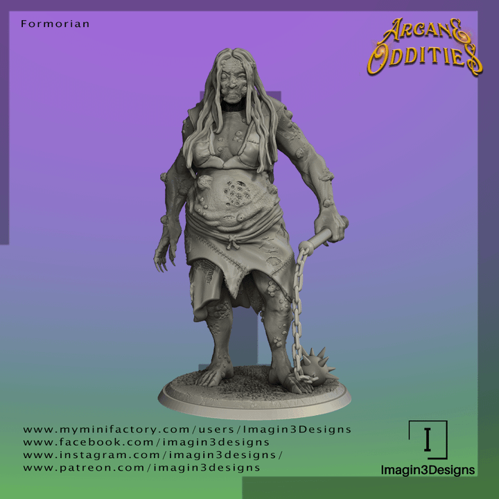 3D Printable Fomorian by Imagin3Designs