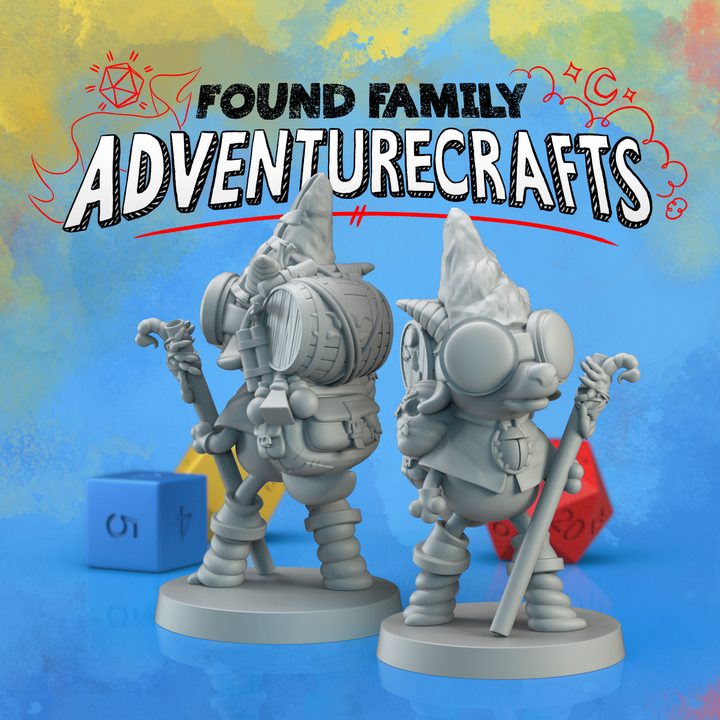 3D Printable Might Team Bishop: Kobold Inventor by Found Family ...