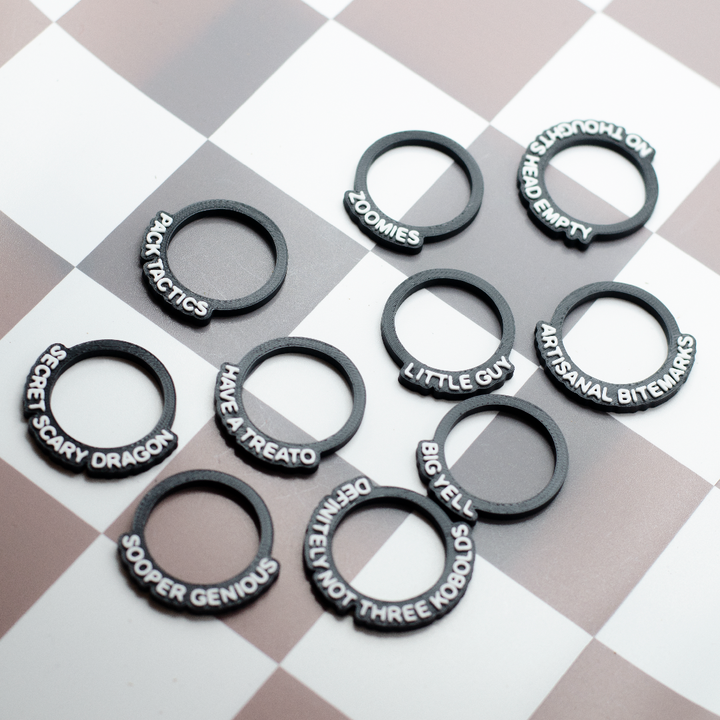 3D Printable Kobold Novelty Status Rings - an ode to chaotic little guys! by Found Family ...