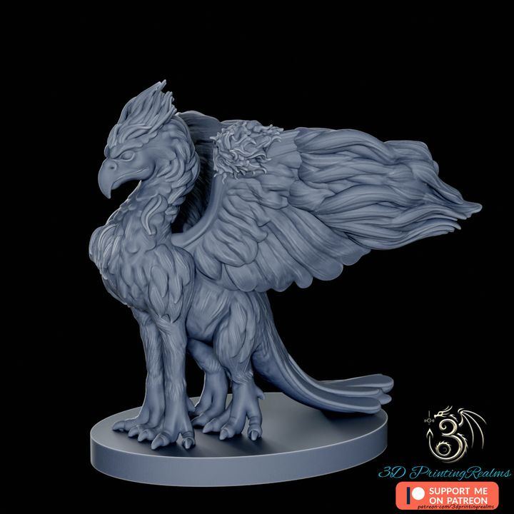 3D Printable Griffin by 3DprintingRealms