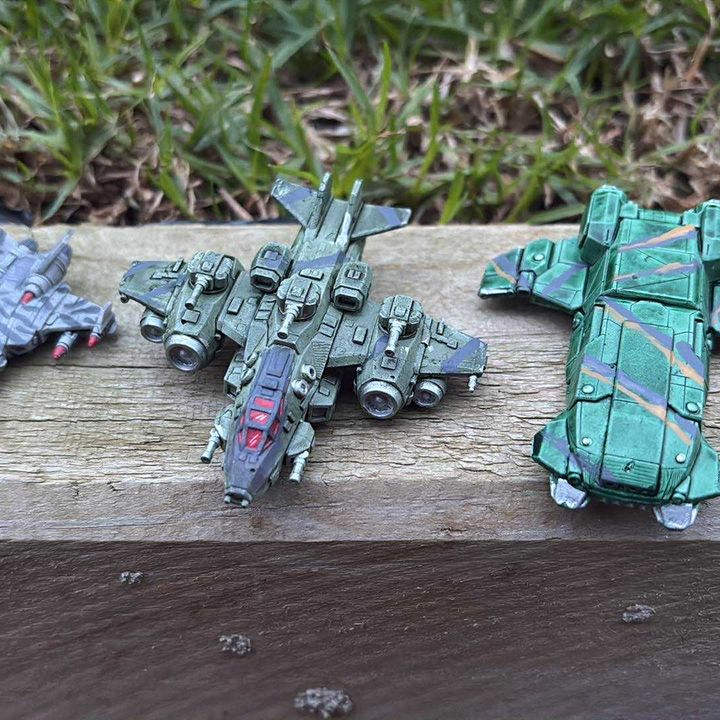 3D Printable 6mm scale Cervantes transport, tabletop games, miniatures ...