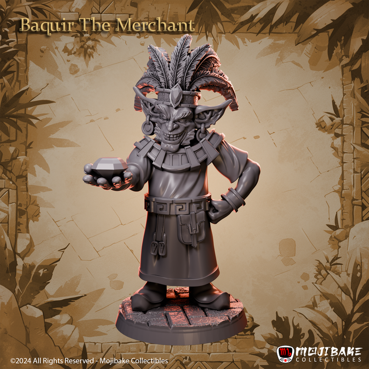 3D Printable Baquir, The goblin Merchant (Lords of the Jungle Skin) by ...