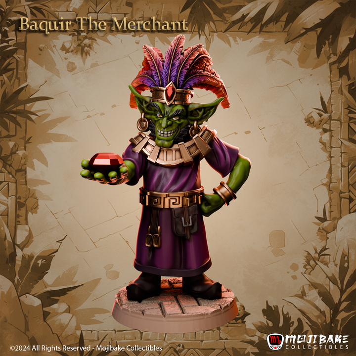 3D Printable Baquir, The goblin Merchant (Lords of the Jungle Skin) by ...