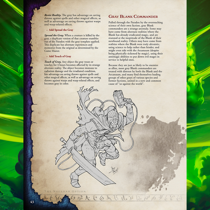 3D Printable The Nuclear Option PDF Bundle by Dillon Olney