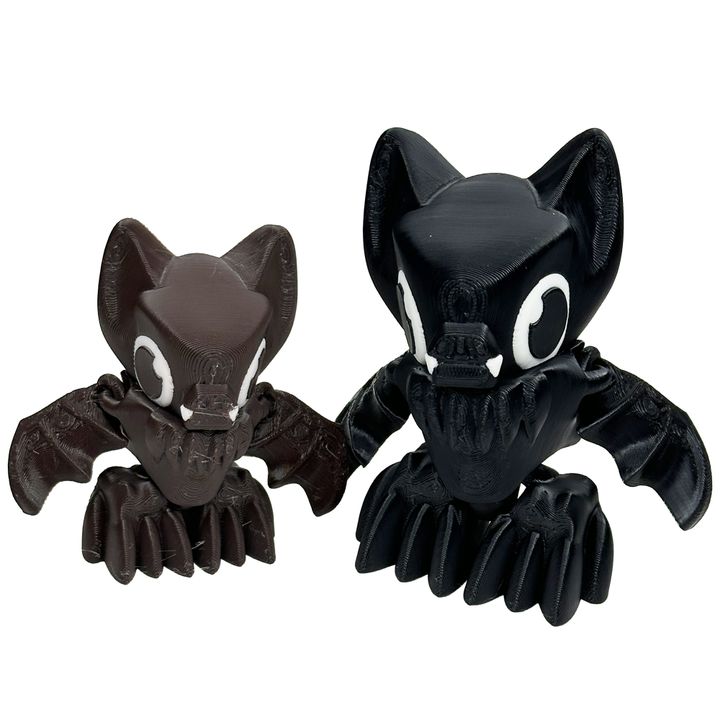 3D Printable Standing Bat by Studio Ambo