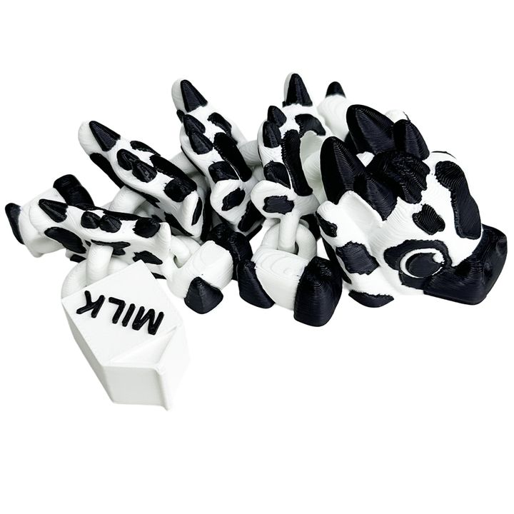 3D Printable Mini Cow Dragon by Studio Ambo