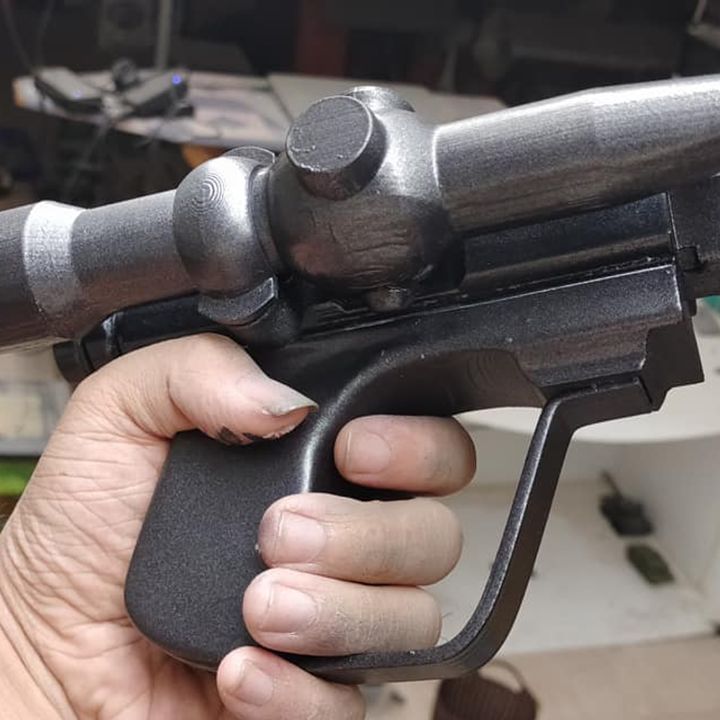 3D Printable Scout trooper EC-17 blaster for life sized printing by ...