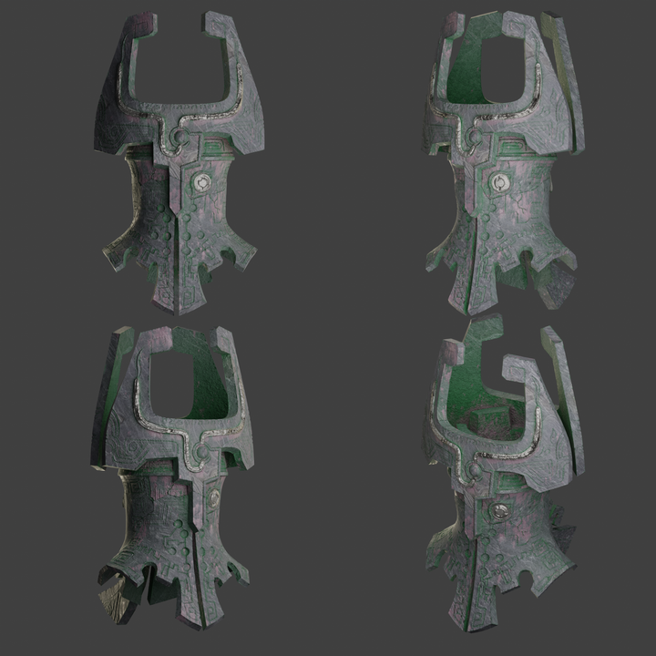 3D Printable Midna-fused Shadow 3d Stl File | Midna-fused Shadow ...