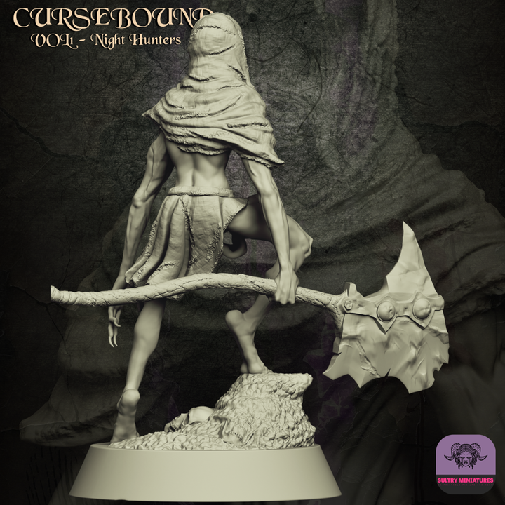 3D Printable Cursebound Vol.1 - Night Hunters - Vorath the devourer of ...