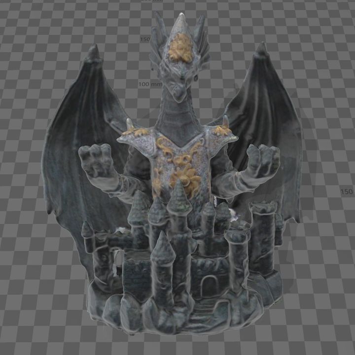 3D Printable Dragon Castle by Randy Callahan