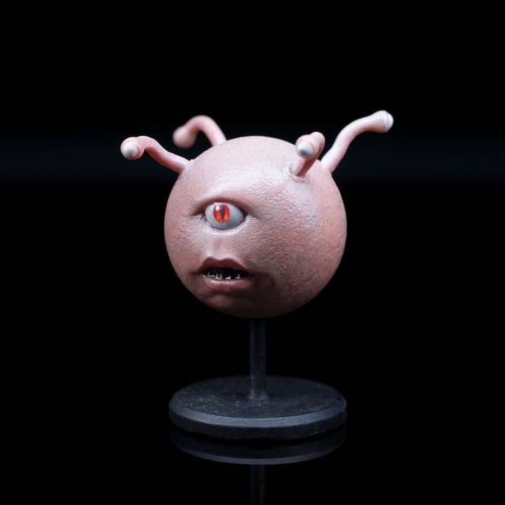 3D Printable Beholder and Spectator by Monster Caesar Studios