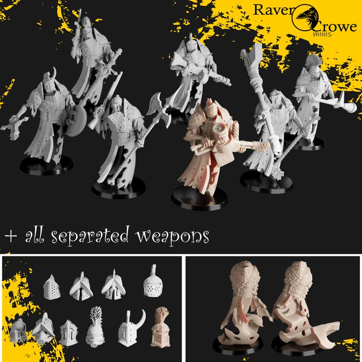 3D Printable Hallowed/Anointed Heavy Infantry | Trench Ghosts by ...