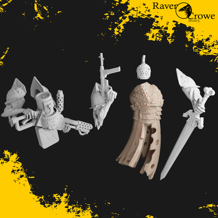 3D Printable Hallowed/Anointed Heavy Infantry | Trench Ghosts by ...