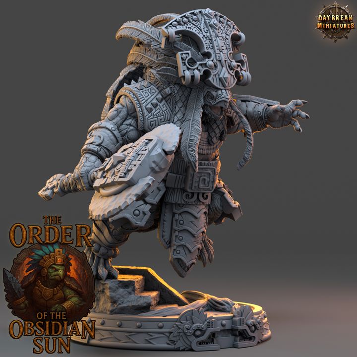 3D Printable Ohuican Shellbreaker - The Order of the Obsidian Sun by ...