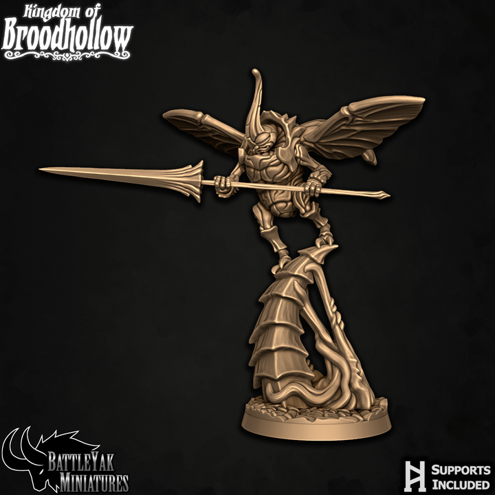 3D Printable Broodwing Sentry B by Battle Yak Miniatures