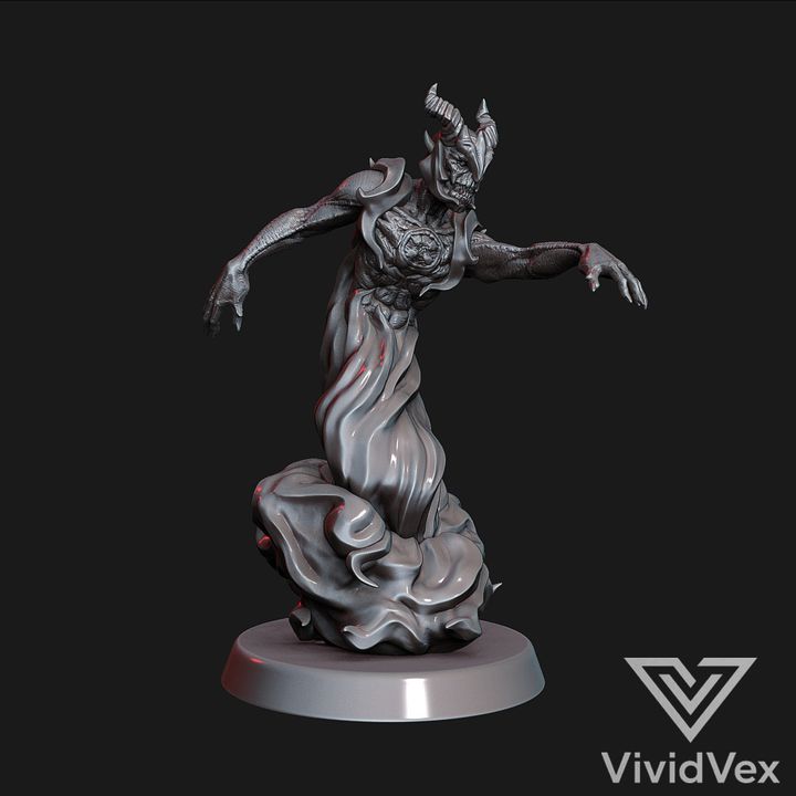 3D Printable Wraith by VividVex