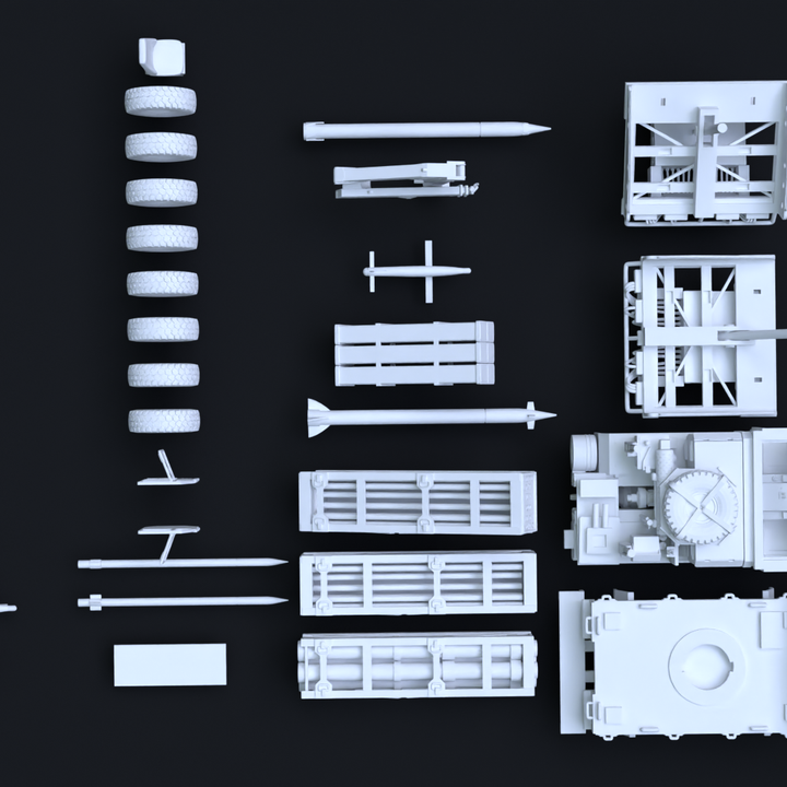 3D Printable Israeli IDF Elbit PULS MLRS by The Military Industrial Complex