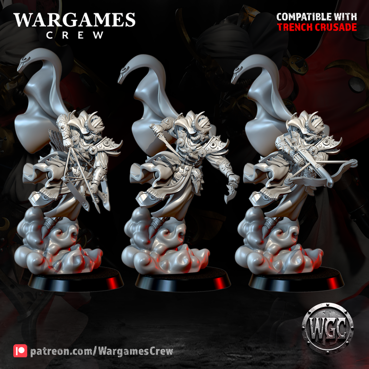 3D Printable Murideen Assasin Shadeblade Lord by WargamesCrew