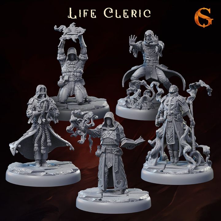 3D Printable Life Cleric by SolGood Creations