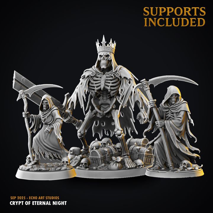 3D Printable Kit Crypt of Eternal Night Level 2 - Echo Art by Echo Art ...