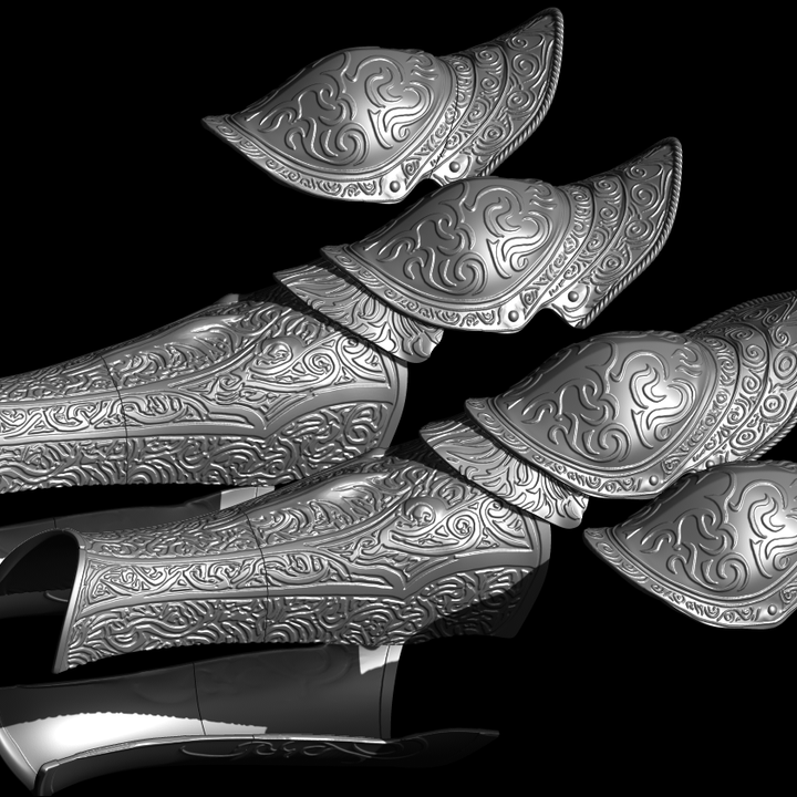 3D Printable VARGRAM THE RAGING WOLF ARMOR SET life size cosplay ...