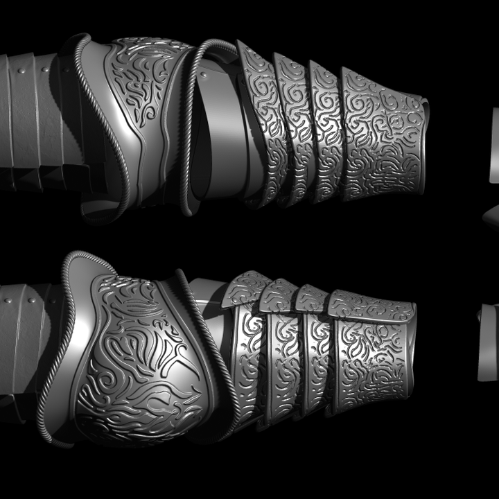 3D Printable VARGRAM THE RAGING WOLF FULL ARMOR SET WITH HELMET life ...