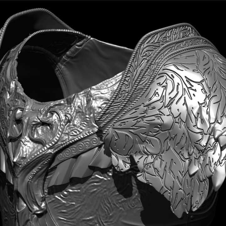 3D Printable ULTIMATE VARGRAM THE RAGING WOLF PACK full armor with ...