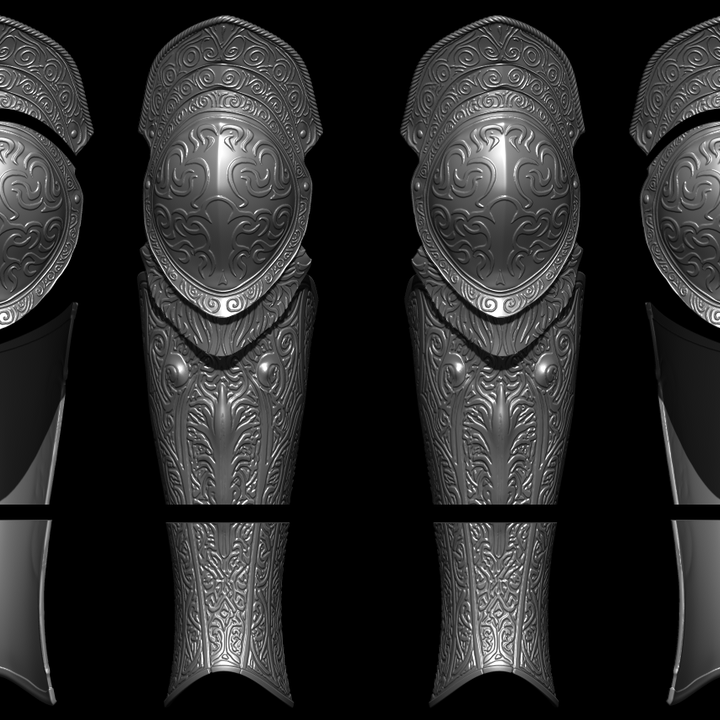 3D Printable ULTIMATE VARGRAM THE RAGING WOLF PACK full armor with ...