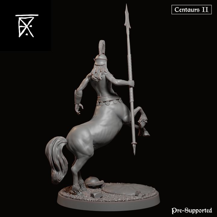3D Printable Centaurs II - Pack by FX Miniatures