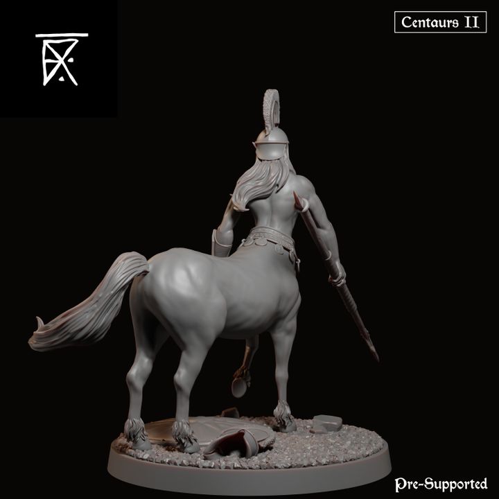 3D Printable Centaurs II - Pack by FX Miniatures