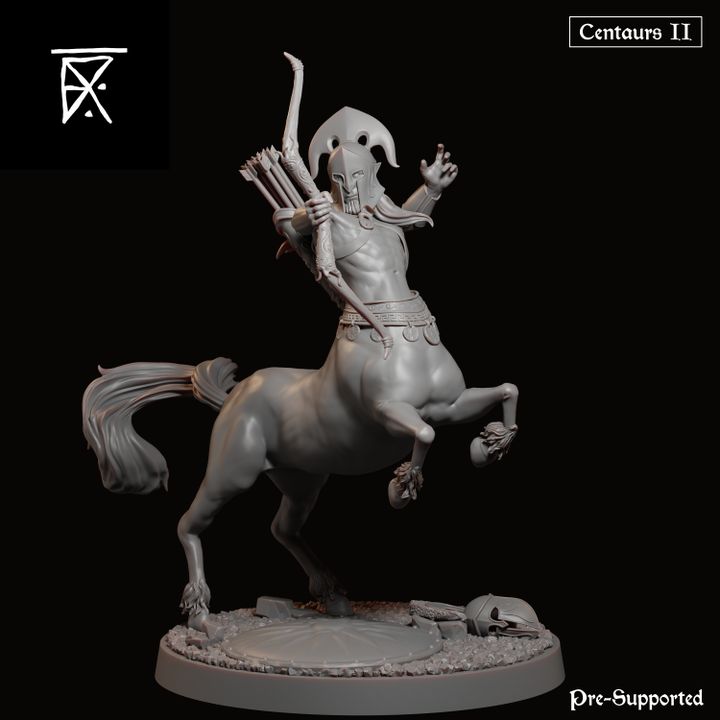 3D Printable Centaurs II - Pack by FX Miniatures