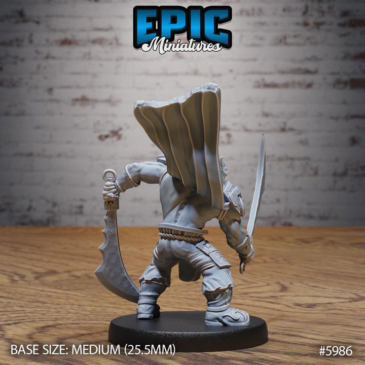 3D Printable Orc Chief Attack / Green Skin Warrior / Forest Beast ...