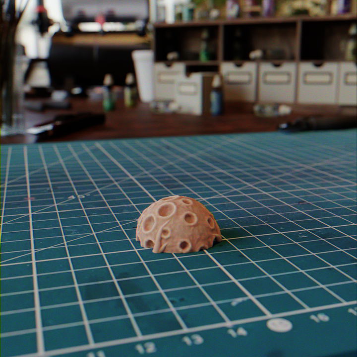 3D Printable 20 Models - Moon Stone A by Dungeon Foundry